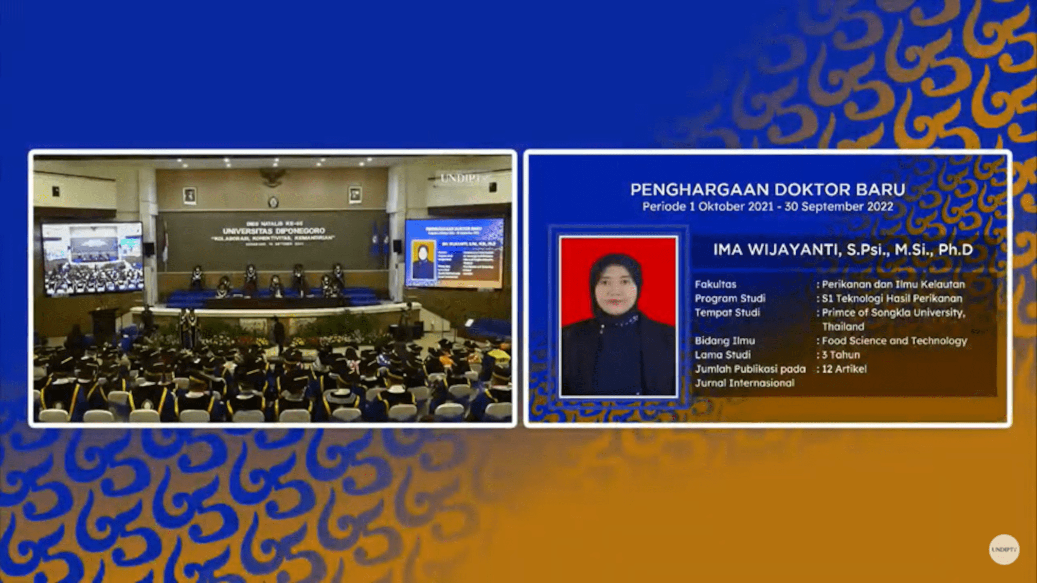 Teknologi Hasil Perikanan | Universitas Diponegoro | Fakultas Perikanan dan Ilmu Kelautan